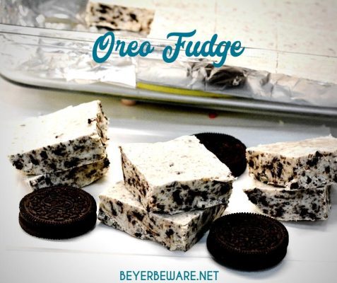 Cookies 'N Cream Fudge - Oreo Fudge