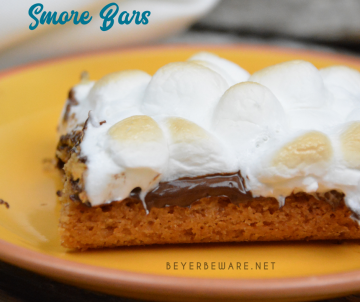 S'mores Bars - Beyer Beware