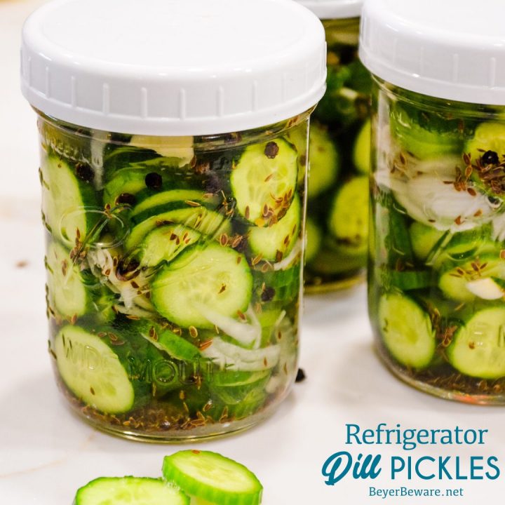 How to Can Banana Pepper Rings - Easy Refrigerator Pickled Peppers