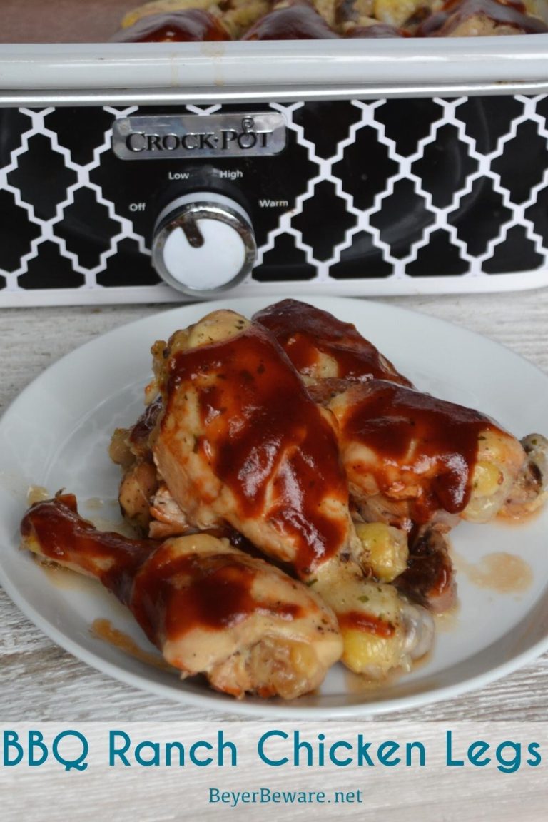Crock Pot BBQ Ranch Chicken Legs