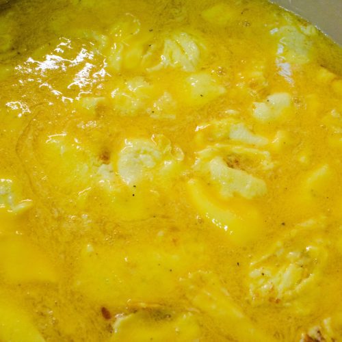 Fluffy Crock Pot Scrambled Eggs - Beyer Eats and Drinks
