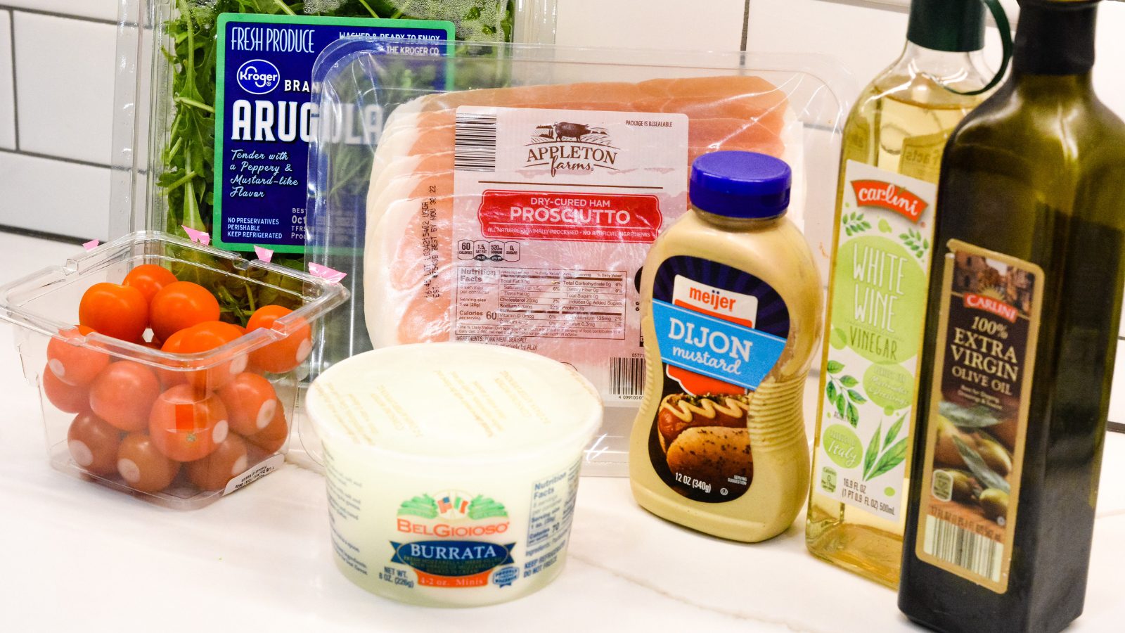 Arugula Salad with Prosciutto, Burrata Cheese, and Basil - Beyer Eats ...