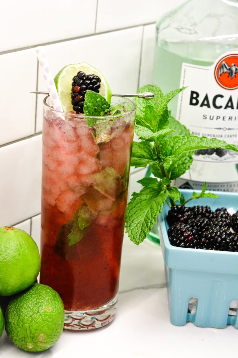 Blackberry Mojito - Beyer Eats and Drinks