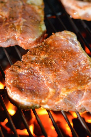 The Best Grilled Pork Chops Dry Rub Recipe - Beyer Eats and Drinks