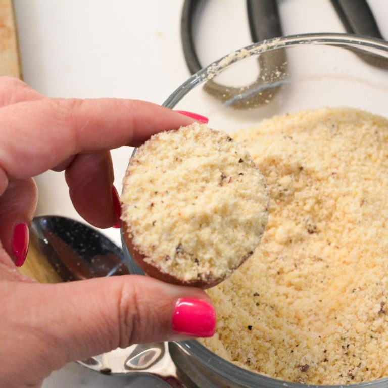 Parmesan Crusted Potatoes - Beyer Eats and Drinks