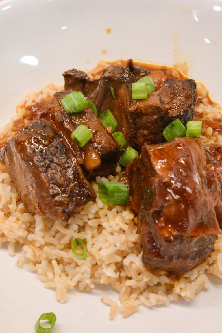 Crock Pot Korean Beef Short Ribs Recipe - Beyer Eats and Drinks