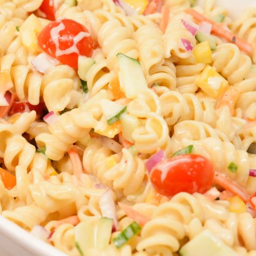Sweet Macaroni Salad - Old-Fashioned Creamy Pasta Salad with Sweetened ...