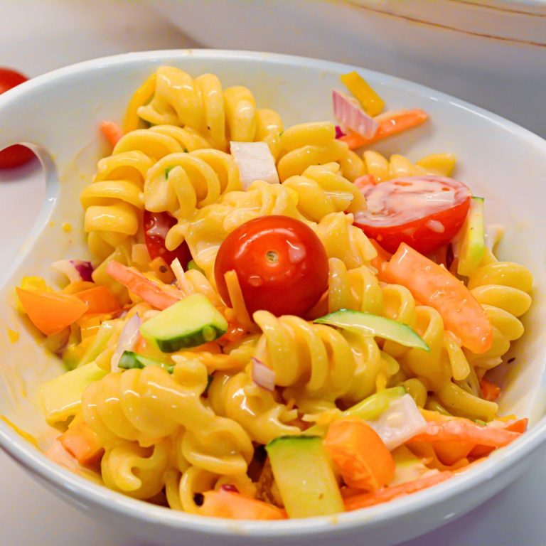 Sweet Macaroni Salad - Old-Fashioned Creamy Pasta Salad with Sweetened ...