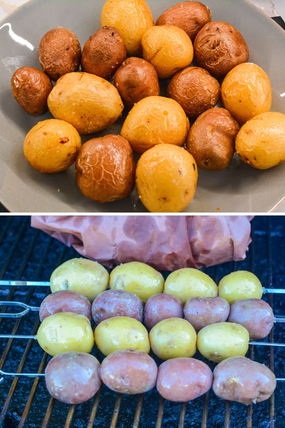 Delicious Grilled Baby Potato Kabobs Recipe - Beyer Eats and Drinks