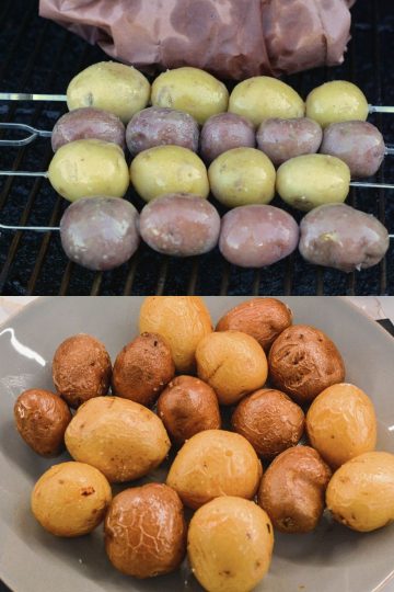 Delicious Grilled Baby Potato Kabobs Recipe - Beyer Eats and Drinks