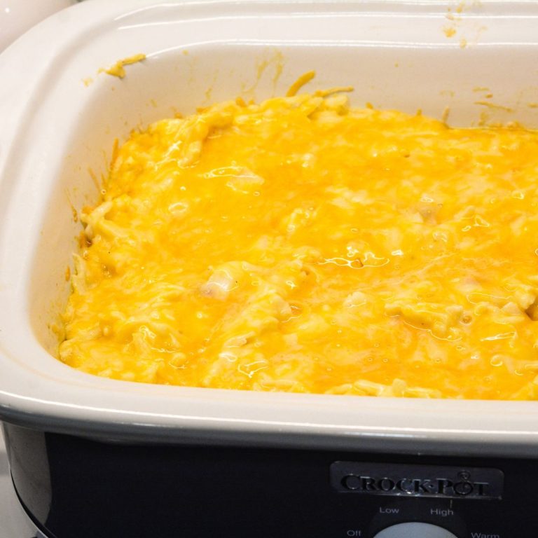 Crock Pot Hash Brown Casserole - Beyer Eats and Drinks