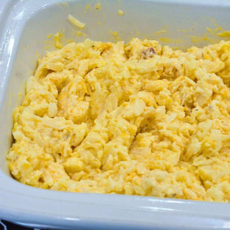Crock Pot Hash Brown Casserole - Beyer Eats and Drinks