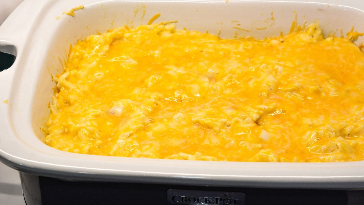 Crock Pot Hash Brown Casserole - Beyer Eats and Drinks