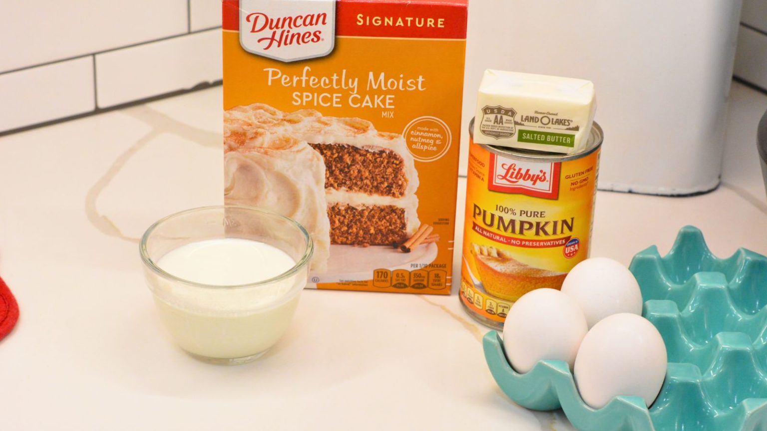 Cake Mix Pumpkin Bars with Cream Cheese Frosting - Beyer Eats and Drinks