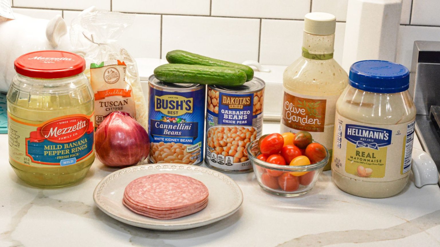 Italian Grinder Bean Salad (Easy, High-Protein BeanTok Recipe)